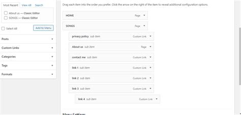 please fix the issue related to menu subitem sub subitem · issue 462 · wp bootstrap wp