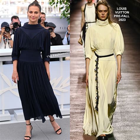 Alicia Vikander In Louis Vuitton At The Firebrand Th Cannes Film Festival Photocall