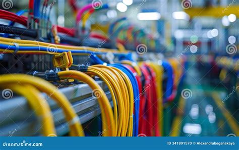 Industrial Automation Control Wiring And Circuit Boards Stock Illustration Illustration Of