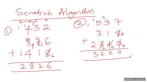 scratch and lattice addition method youtube