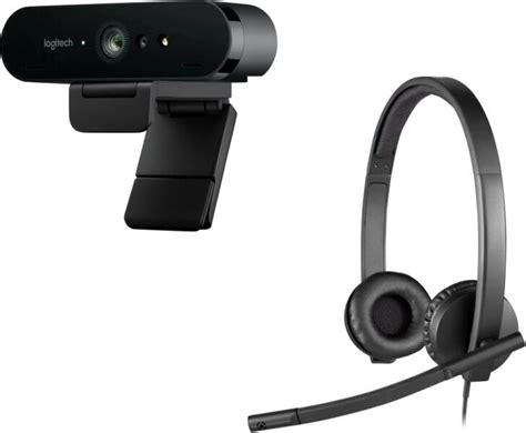 Logitech BRIO + H570e (960-001106+981-000575) webkamera vásárlás, olcsó ...