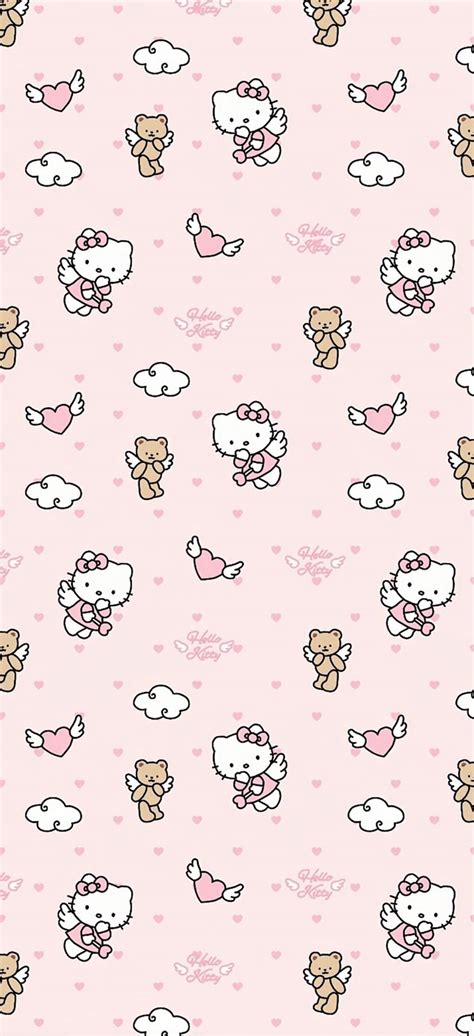 Pin By ʙᴇᴀᴍɪɴɢ On ʜᴏᴍᴇsᴄʀᴇᴇɴ 💞 Hello Kitty Iphone Wallpaper Pink