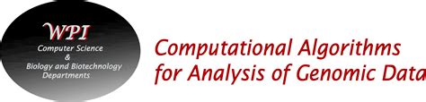 Computational Algorithms For Analysis Of Genomic Data