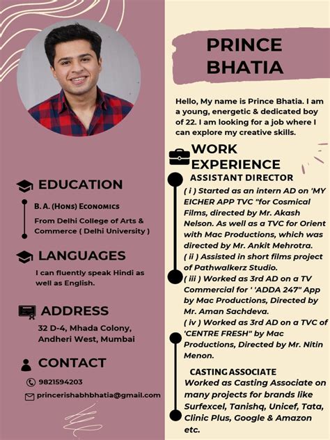 Resume Prince Bhatia Pdf