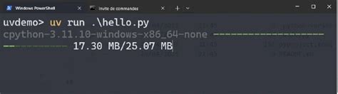 Uv Moderniser Son Projet Python Gailloty