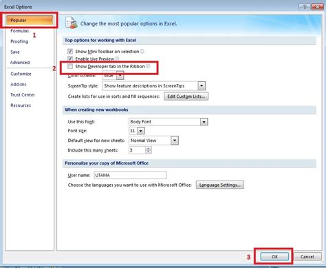 Cara Mudah Mengaktifkan Menu Developer Excel DOLANAN EXCEL