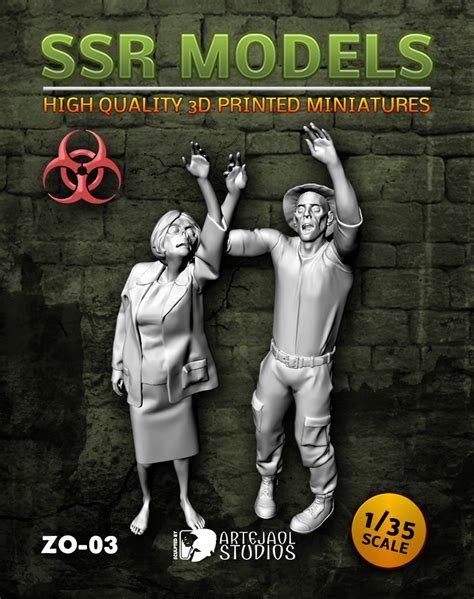 Zombie Zo 03 Tyrell Models