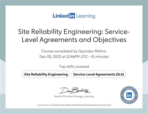gyandev mishra on linkedin certificate of completion