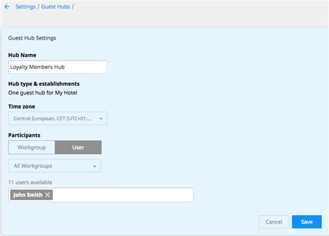 how can i create a new guest messaging hub admins only