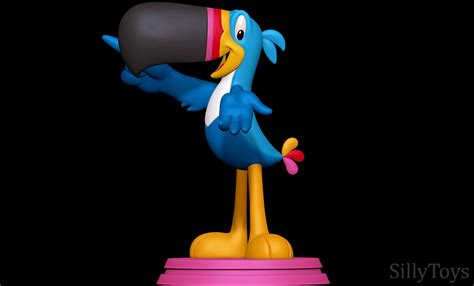 Toucan Sam Froot Loops 3d Model By Sillytoys