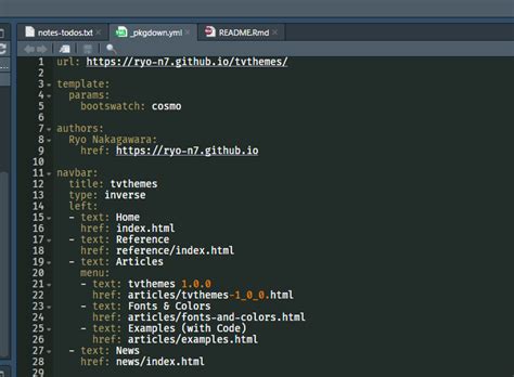 {tvthemes 1 1 0} is on cran creating a {pkgdown} website gravity