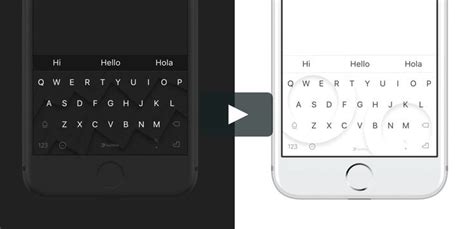 Animated Swiftkey Ios Keyboard Using Keyframes
