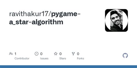 Github Ravithakur17pygame Astar Algorithm