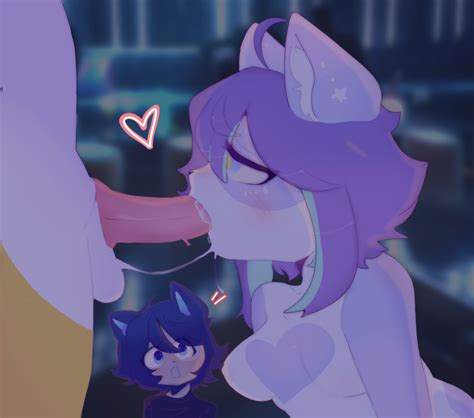 Rule 34 Anthro Balls Blue Clothing Blue Eyes Blue Hair Blue Shirt