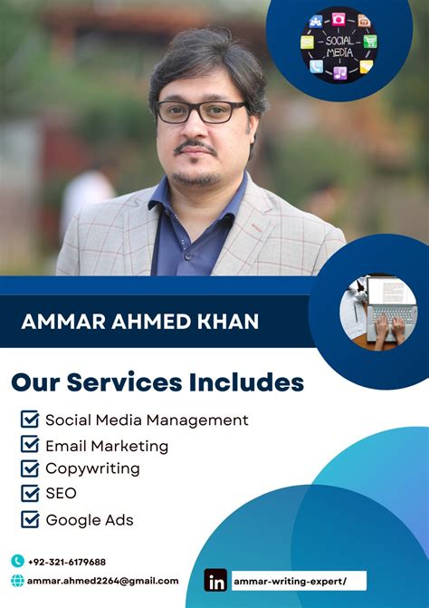 How I Can Help You Grow Your Business Online Ammar Ahmed Khan Posted