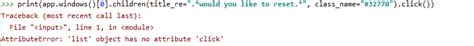 Python 3x How Can I Perform A Click Action On A Button That Is