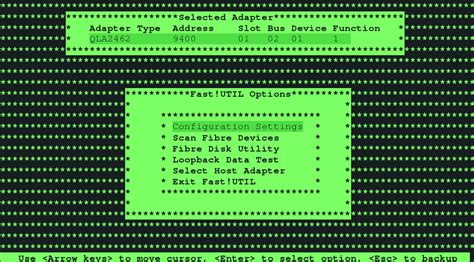 Configuring Fibre Channel Boot Devices On An X86 Platform Managing