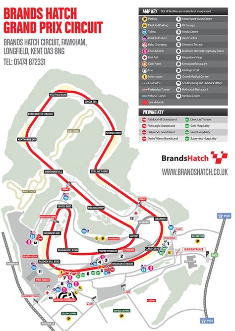 Brands Hatch Parking Info South Bank And Other Locations