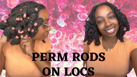Perm Rods On Locs Second Attempt Ambitious Beauti YouTube