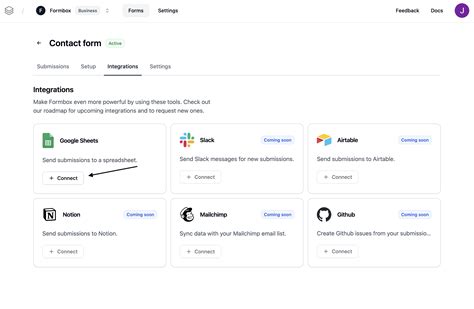Goolgle Sheets Formbox Documentation