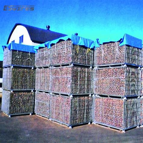 China Customized Wire Mesh Bulk Collapsible Containers Suppliers Manufacturers Factory Direct