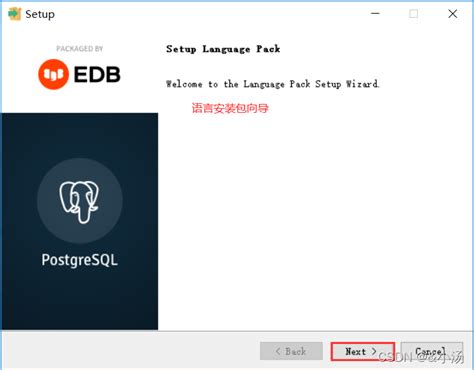 Windows下postgresql安装步骤（超级详细）edb Language Pack Csdn博客