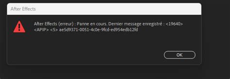after effects crash au lancement v 23 5 adobe community 13924583