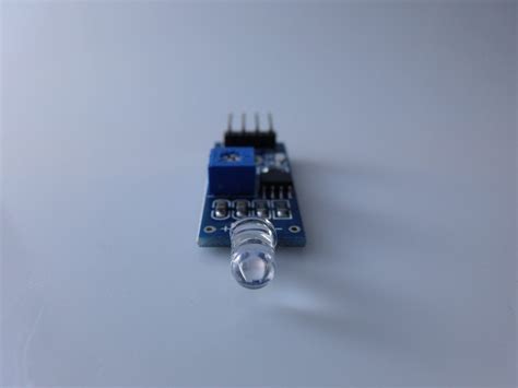 modulo sensore per rilevamento di luce con fotodiodo per arduino