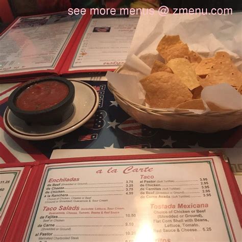 Online Menu Of Carlos Mexican And Seafood Restaurante Restaurant Cave