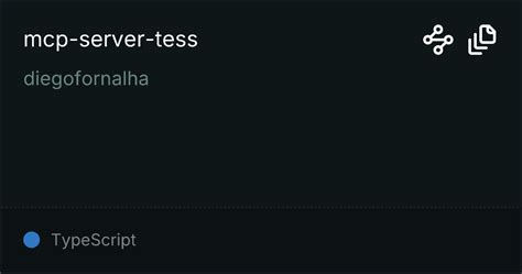 Mcp Server Tess Glama