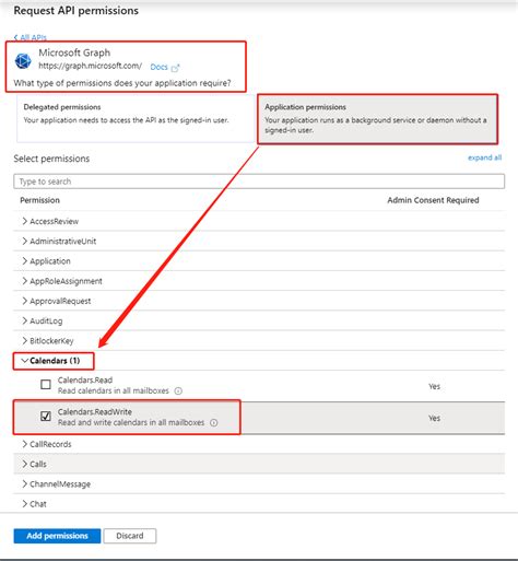 Azure Active Directory Retrieve User Shared Calendars Stack Overflow