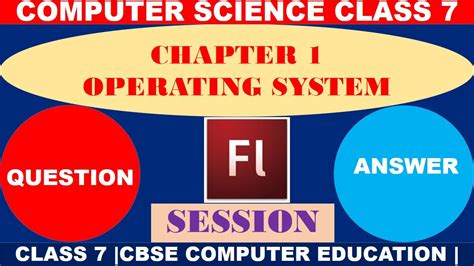 Class 7 Computer Question Answer Chapter 1 Operating System Youtube