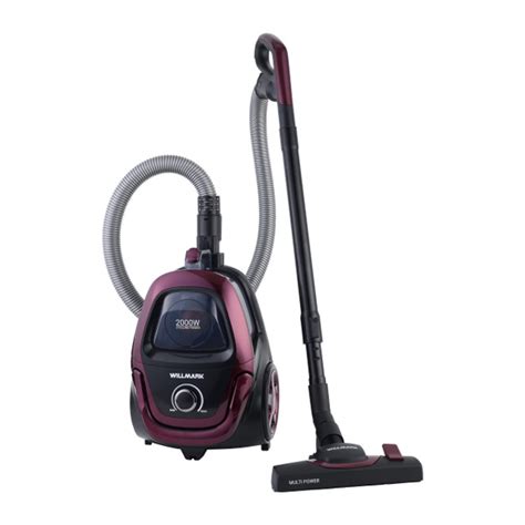 Бытовой пылесос WILLMARK VC-2630, бордовый - купить по низким ценам в ...