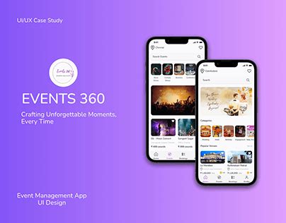 Event Management Ui Projects Photos Videos Logos Illustrations And Branding Behance