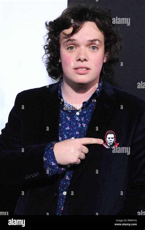 Hollywood California Usa 17th October 2018 Actor Drew Scheid Attends Universal Pictures