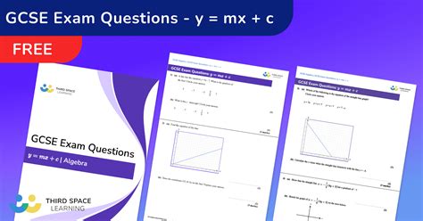 Y Mx C Exam Questions Gcse Maths [free]