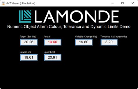 TechTip Dynamic Limits And Tolerance Using A Macro On Weintek HMI