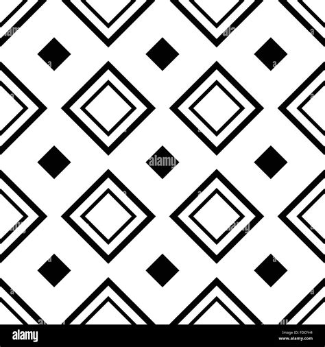 Square Pattern Seamlessly Repeatable Monochrome Background With Square