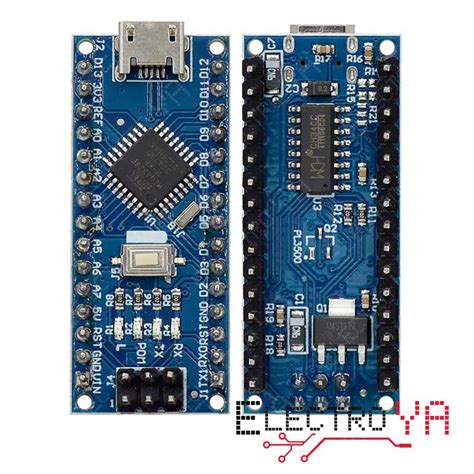 Placa Nano V ATMEGA P CH micro USB Arduino compatible ElectroYA Robótica y electrónica