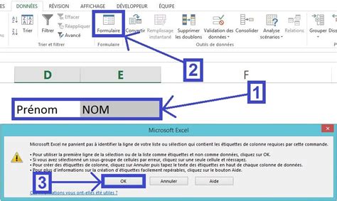 Créer Un Formulaire De Saisie Personnalisé Sur Excel Sans Userform Ni Macro Vba Apprendre