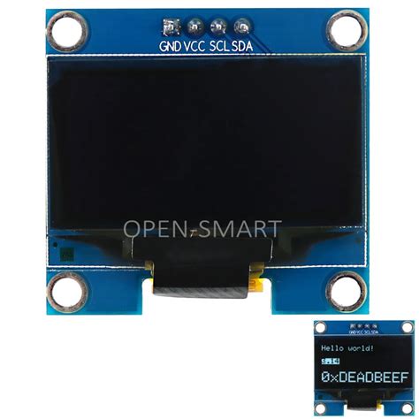 Oled 디스플레이 모듈 13 인치 Oled 모듈 화면 128x64 Arduino용 흰색 I2c Oled 디스플레이screen Whitescreen