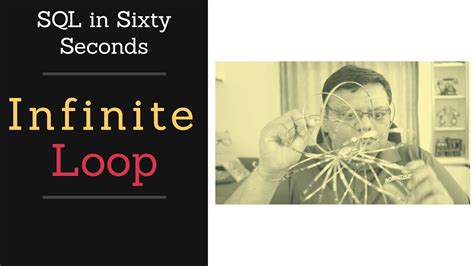 Infinite Loop Sql In Sixty Seconds 144 Youtube