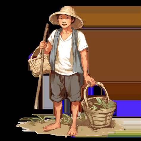 농민들은 수확 시즌에 바쁘다 농장주 한 지방 시골의 Png 일러스트 및 이미지 에 대한 무료 다운로드 Pngtree