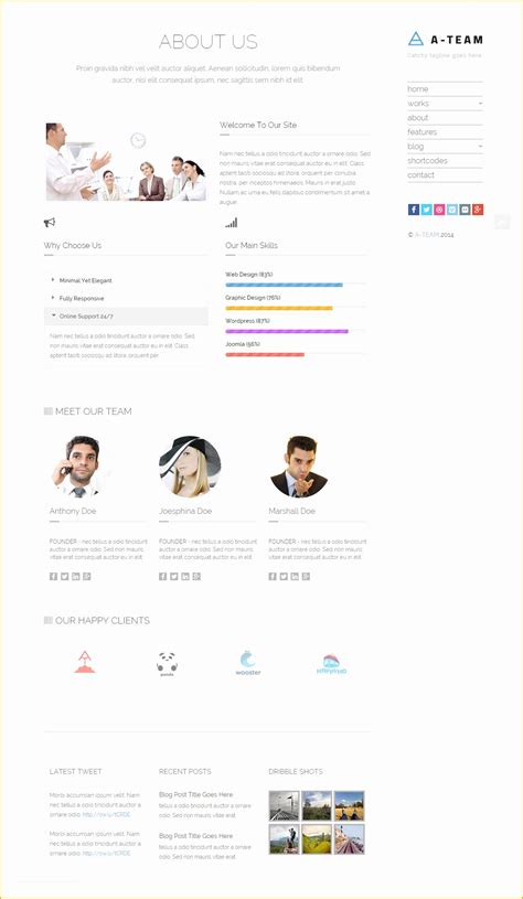 57 Html5 Blog Template Free Heritagechristiancollege