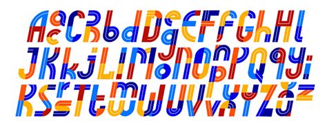 스포츠 게임 글꼴 벡터 복고풍 유행 기하학적 알파벳 문자 세트 기울임꼴 속도 서체 소문자 포함 90 년대 스타일의 로고 생성 컴퓨터 글자에 대한 스톡 벡터 아트 및 기타