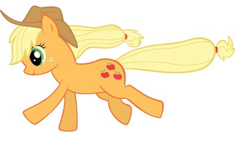 Running Applejack By Skunkdj On Deviantart