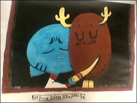 Penny And Gumball Love By Jailboticus On Deviantart