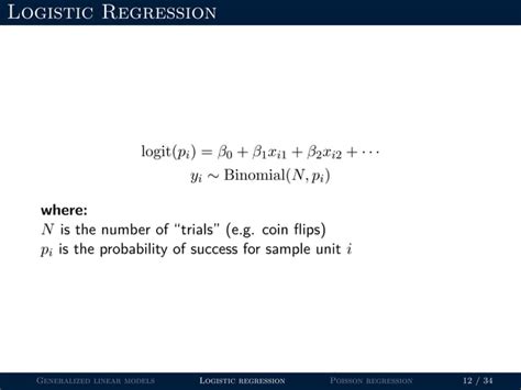introduction to generalized linear models ppt