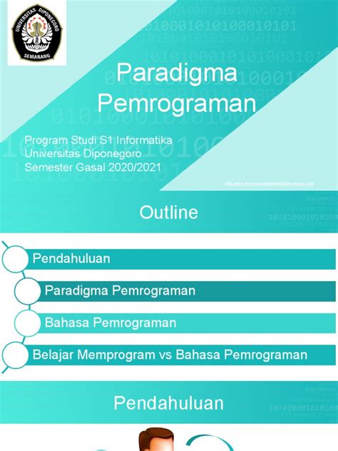 Pertemuan 1 Paradigma Pemrograman Pdf