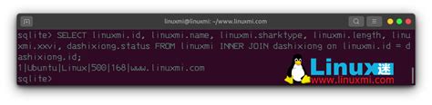 在 Ubuntu 上安装 SQLite以及 SQLite 的增删改查 Linux迷